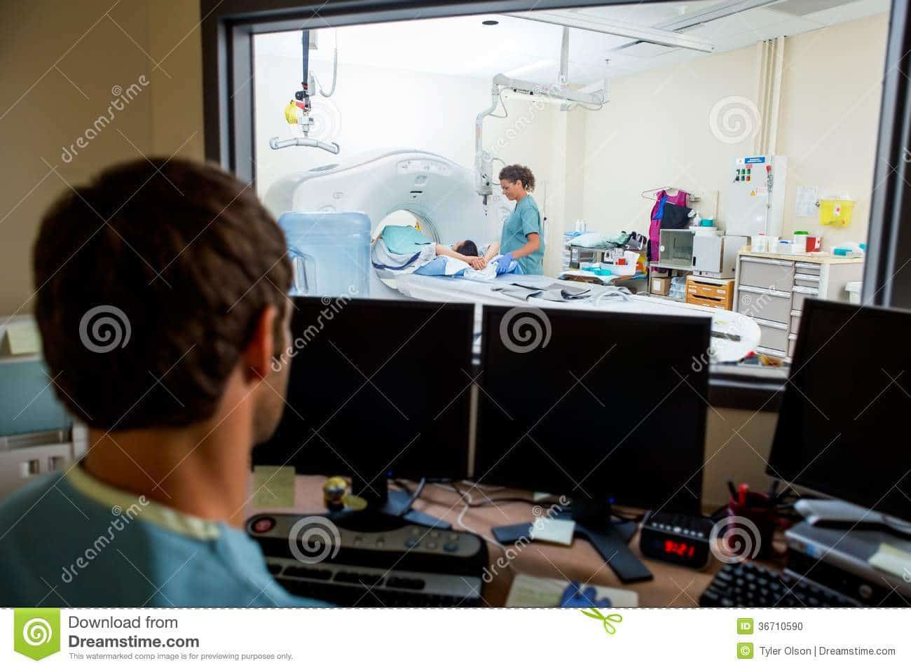 radiologist-working-ct-scan-lab-male-36710590 - Medimodel